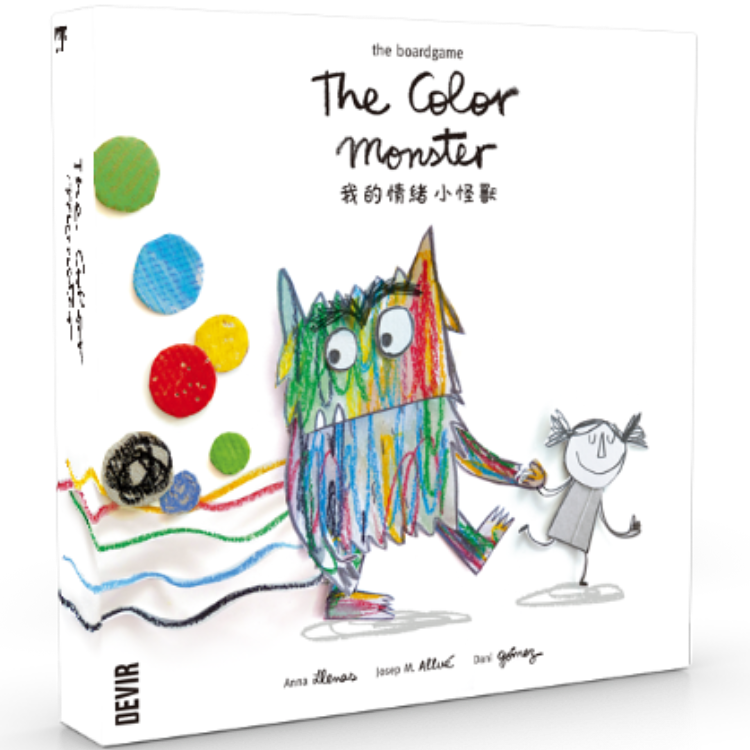 My little emotional monster The Color Monster – GALA Board Games 旮旯桌遊